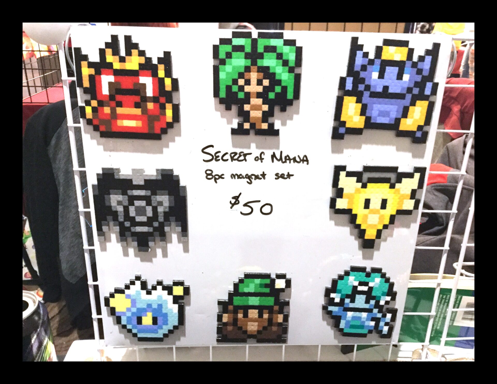 Mana Sprites Magnet Set - Pixel Visions